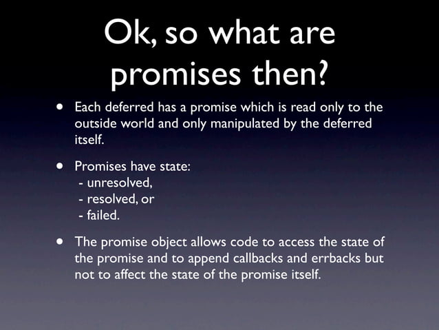 Promises in JavaScript with jQuery | ZIP | Web Development | Internet