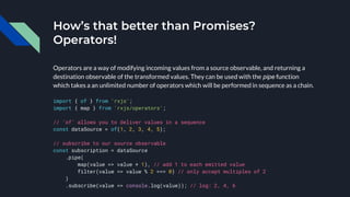 Promises, promises, and then observables | PPT