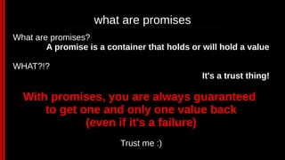 Promises, The Tao of Angular | PPT