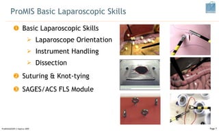 Haptica ProMIS @ SAGES 2010 | PPT