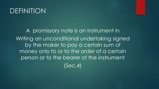 Promissory note | PPTX