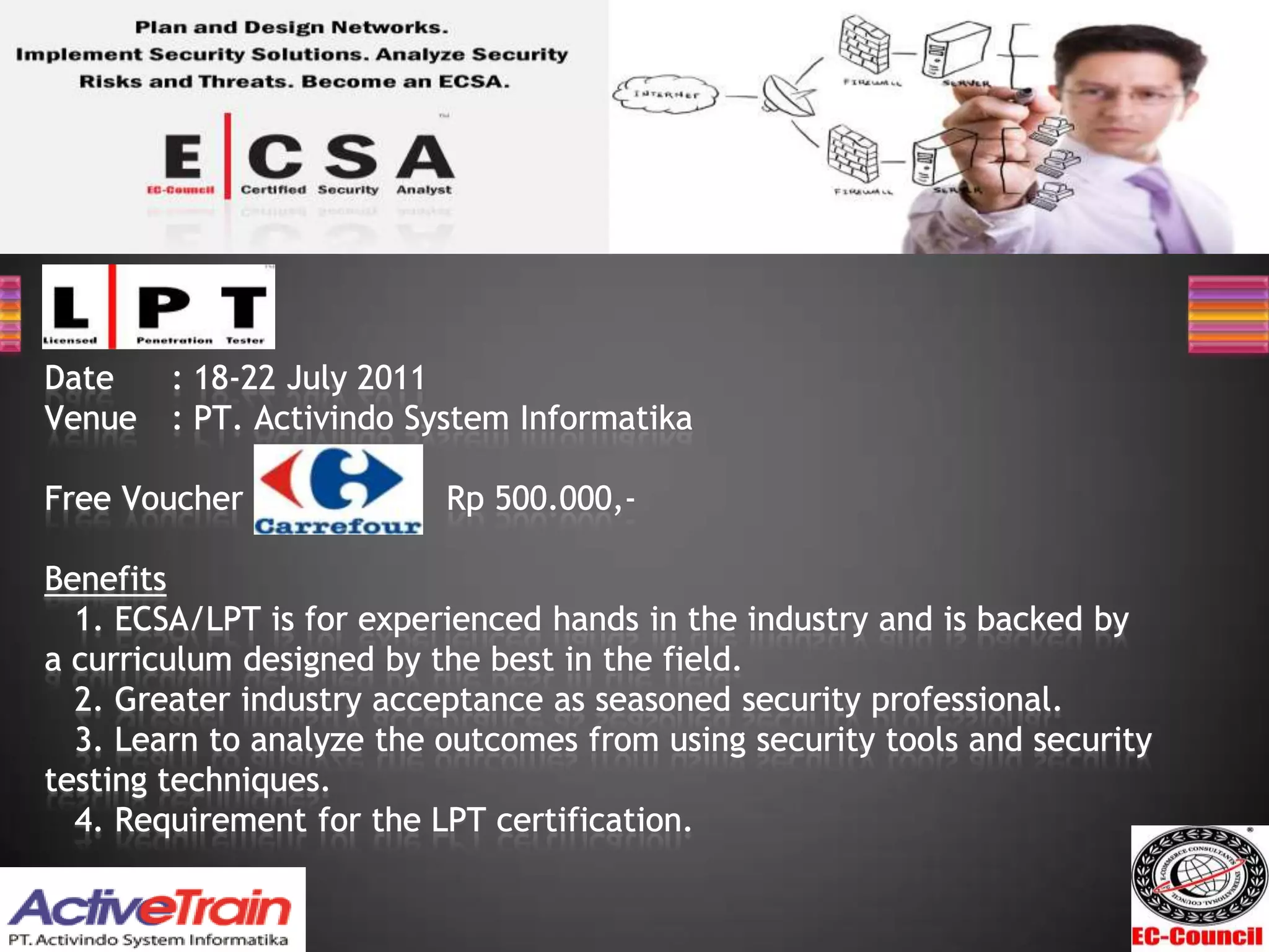 CEH Ver.7 and ECSA LPT | PPT