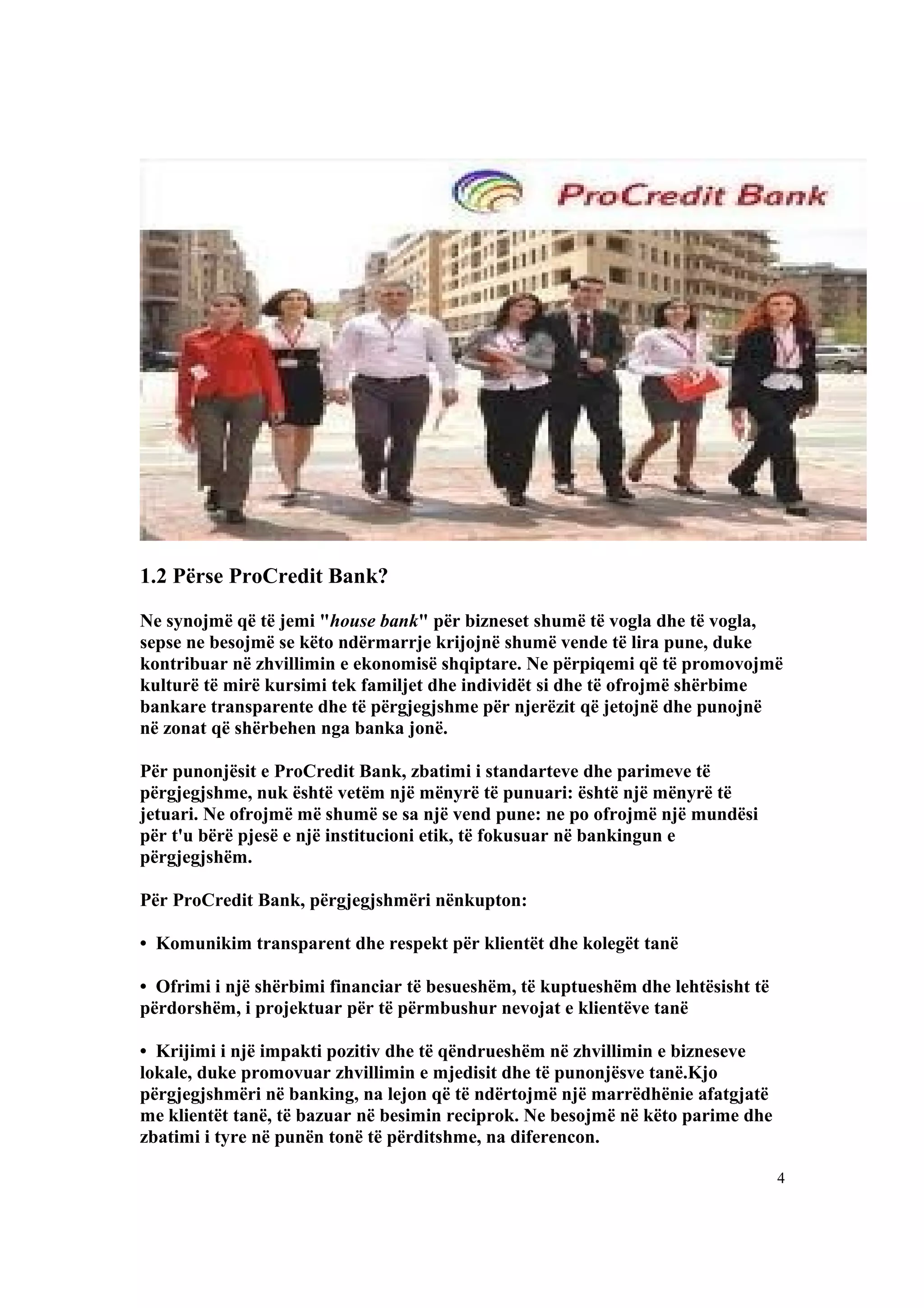 Rast studimore "ProCreditBank" | DOC