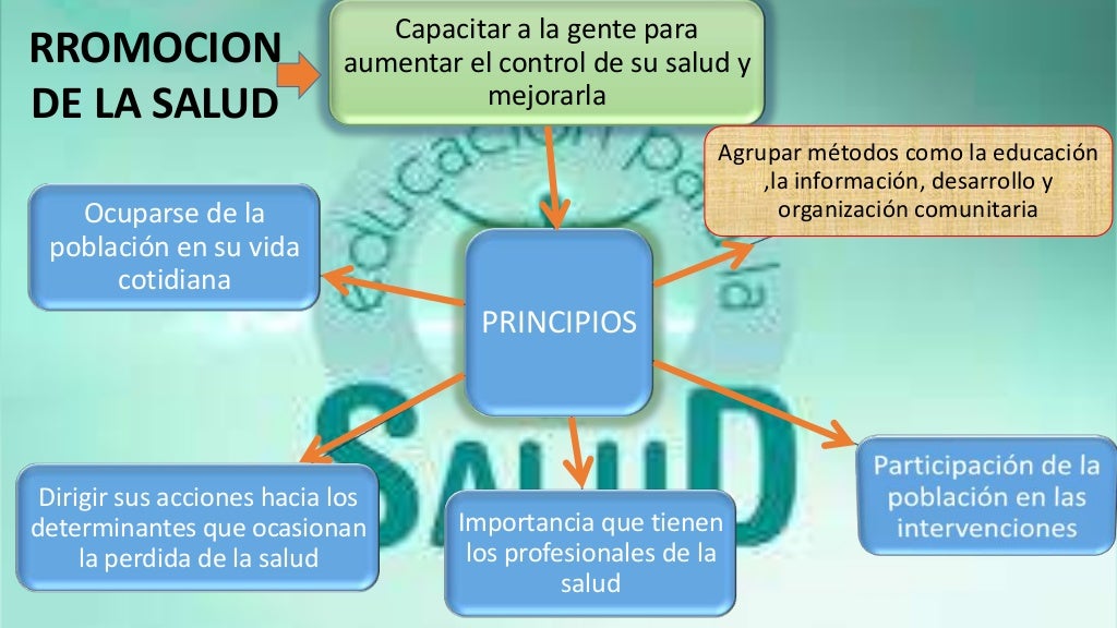 Promocion De La Salud Y Educación Para La Salud