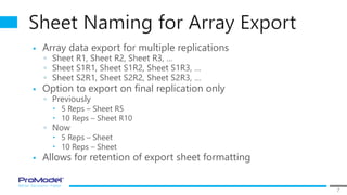 ProModel MedModel 2016 sp1 What's New? | PPT