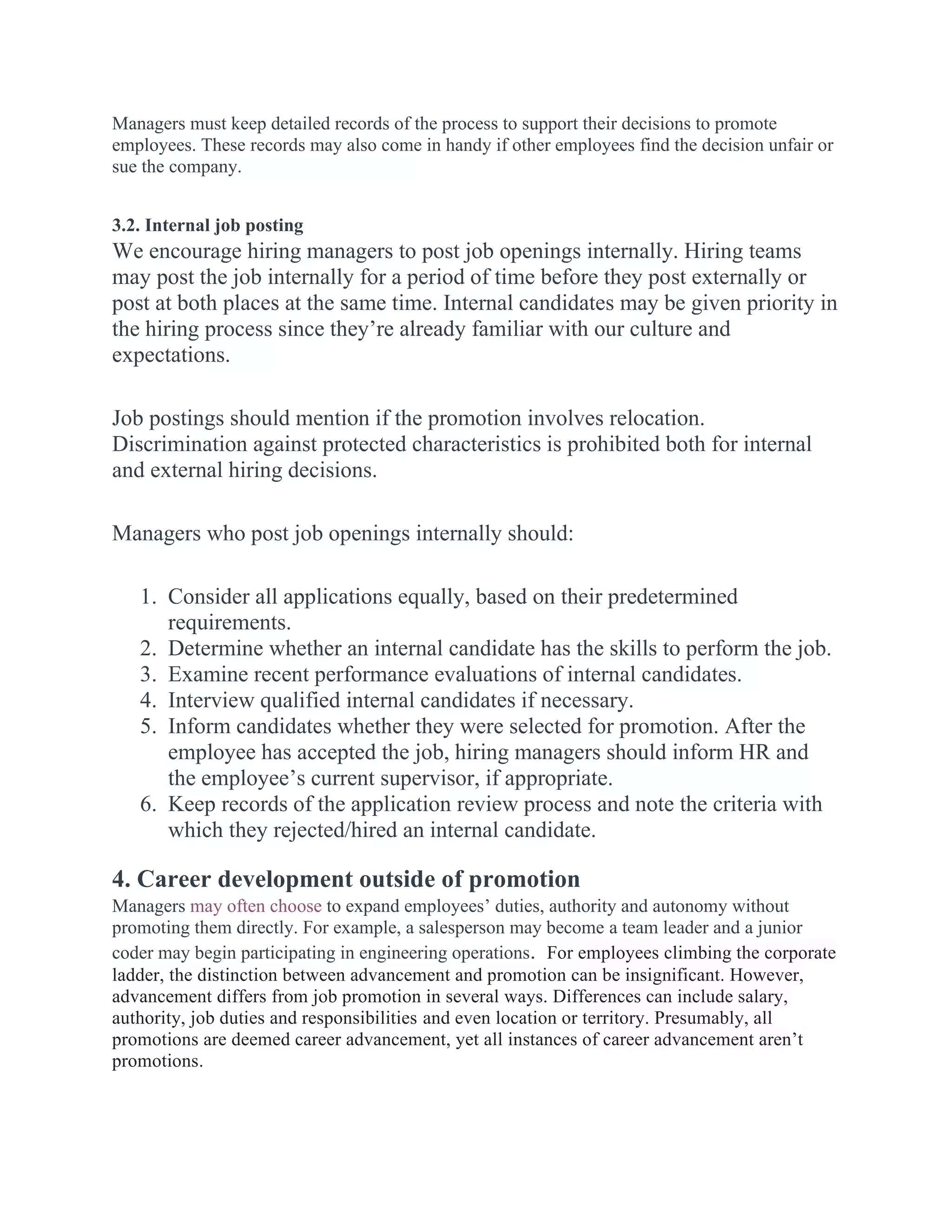 Promo document | PDF