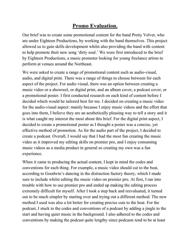 Promo Evaluation.docx . | DOCX