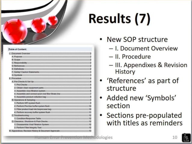 Visual SOPs: Preventing Human Error_Method 1 | PPT