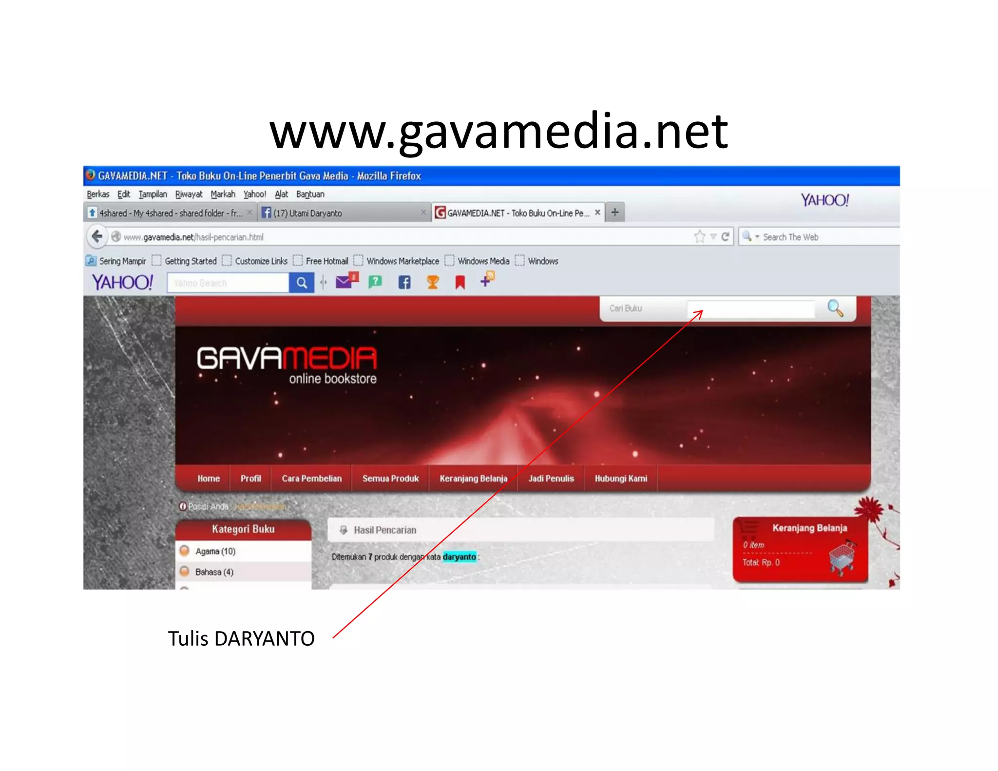 Promosi buku daryanto gavamedia [compatibility mode] | PPT