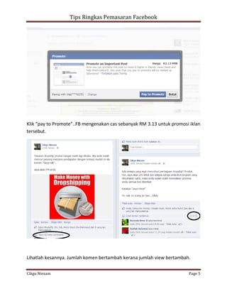 Promosi facebook | PDF