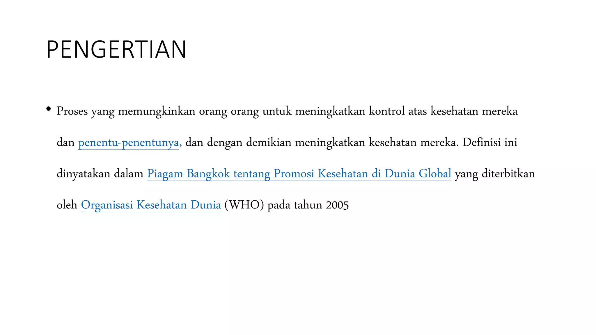 Promosi kesehatan | PPTX