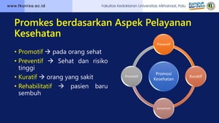Penerapan Promosi dan Pendidikan Kesehatan | PDF