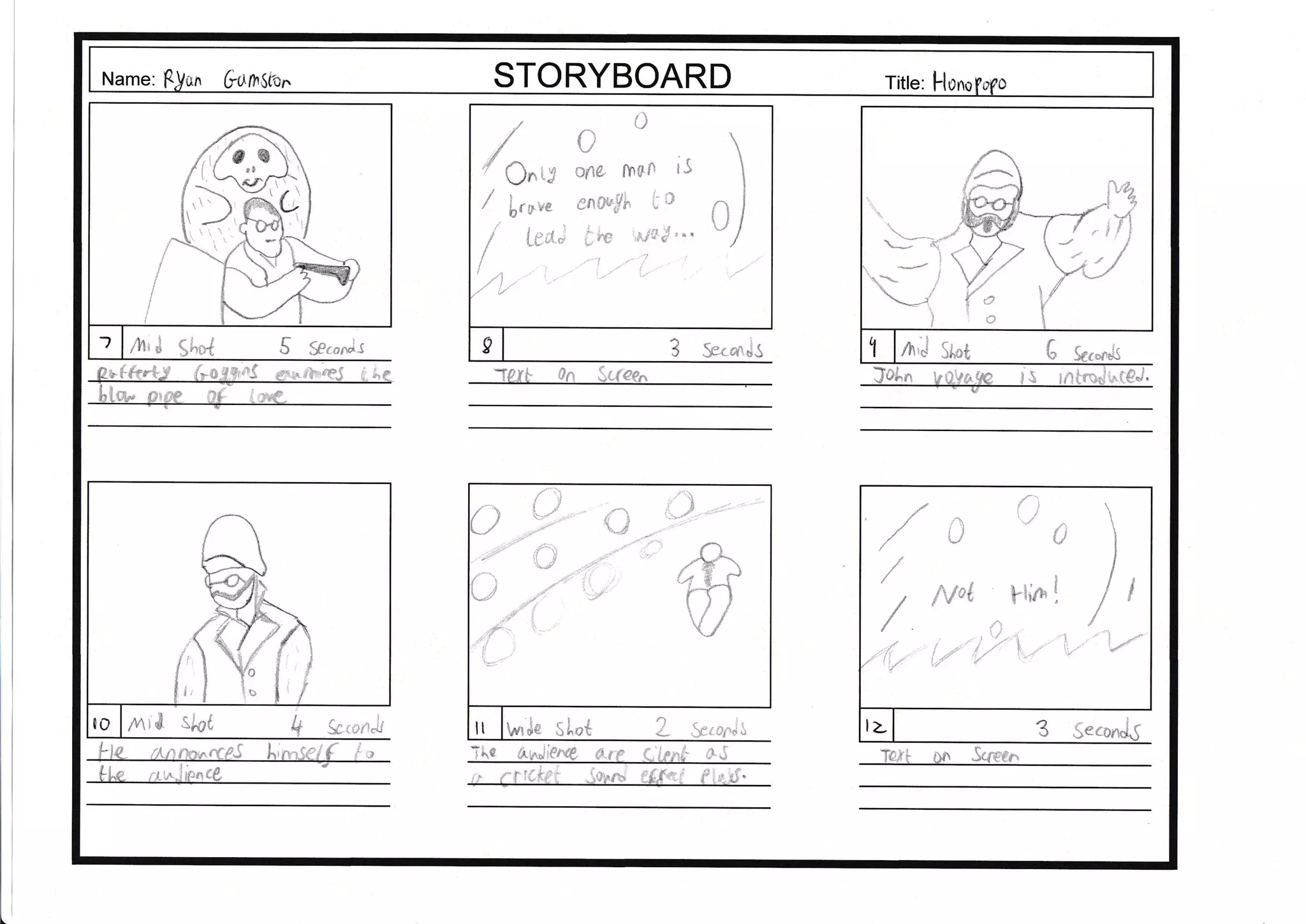 Promo storyboards | PDF