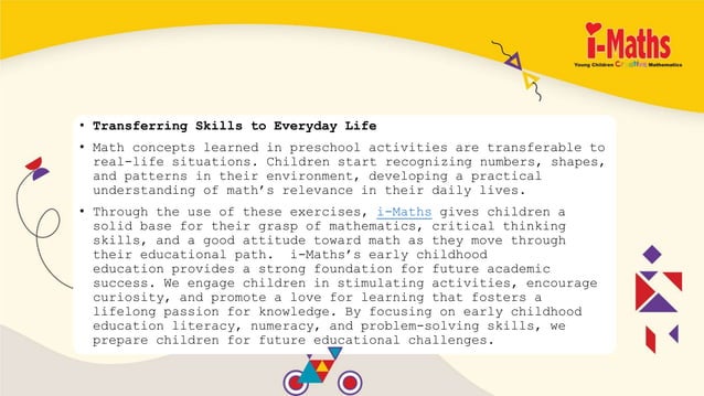 Promote Overall Child Brain Development with Math Activities for ...