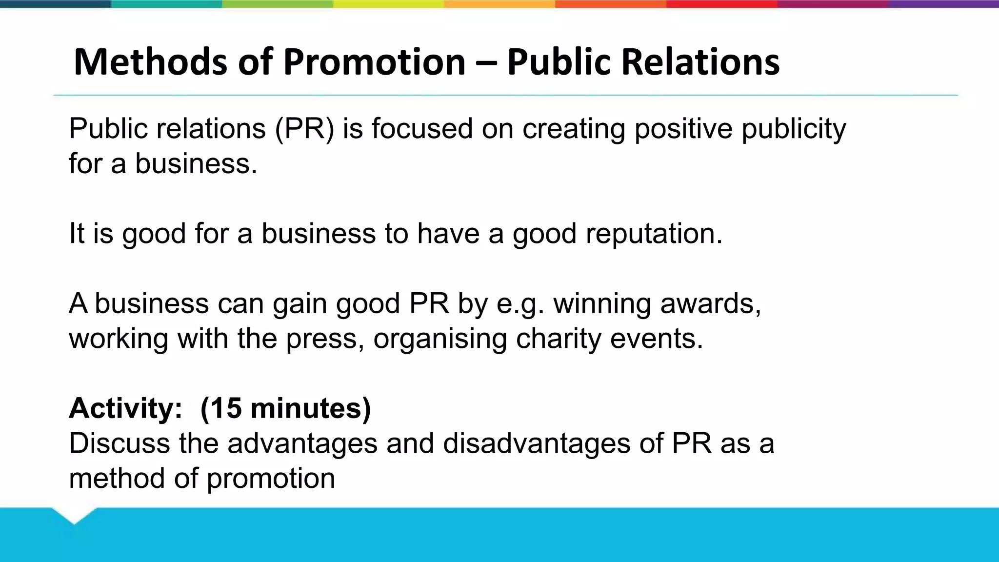PROMOTE PRODUCT AND SERVICES -MARKETING PPT.pptx