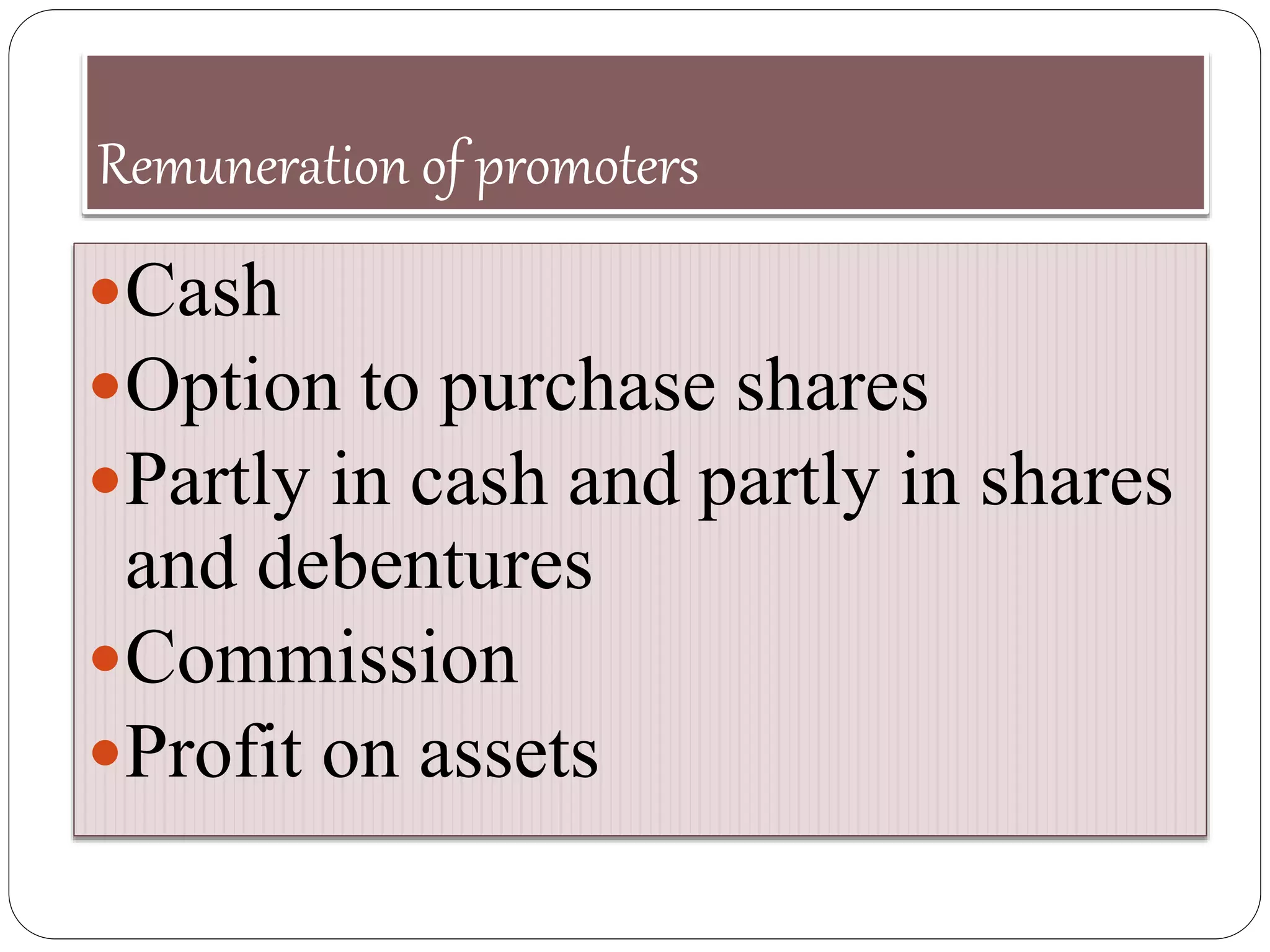 Promoters | PPT