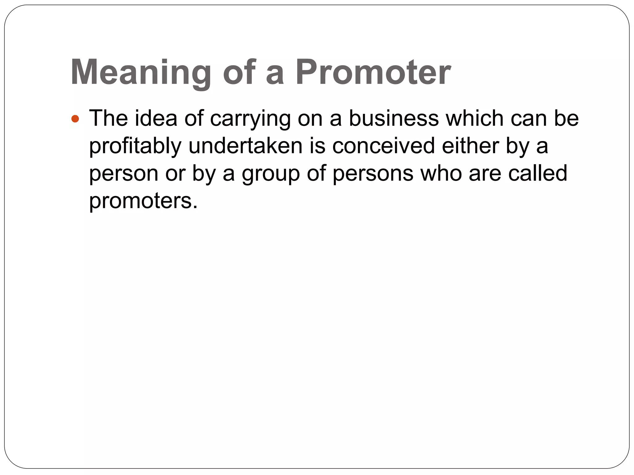 Promoters | PPTX