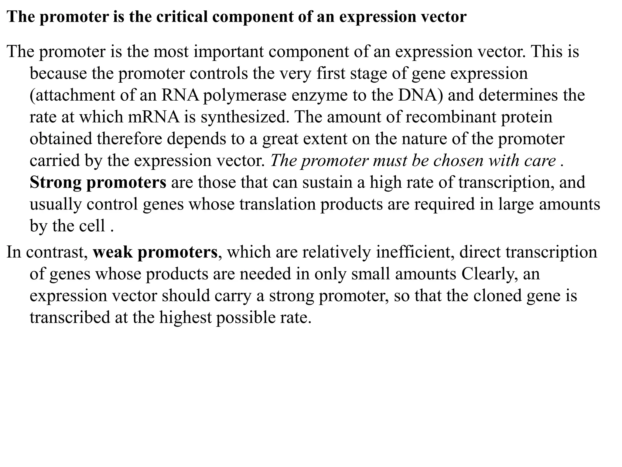 Promoters cassette and expression cassette | PPTX