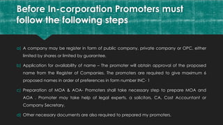 PROMOTERS AND PRE INCORPORATION CONTRACTS.pptx