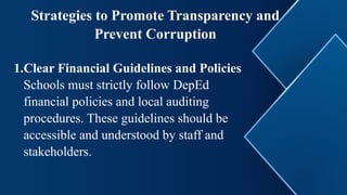 PROMOTE TRANSPARENCY AND ANTI CORRUPTION IN FINANCE.pptx