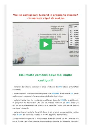 Promotii Life Care -17.05.2017