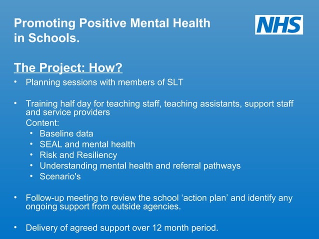 Promoting positive-mental-health-ppt | PPT | Mental Health | Diseases ...