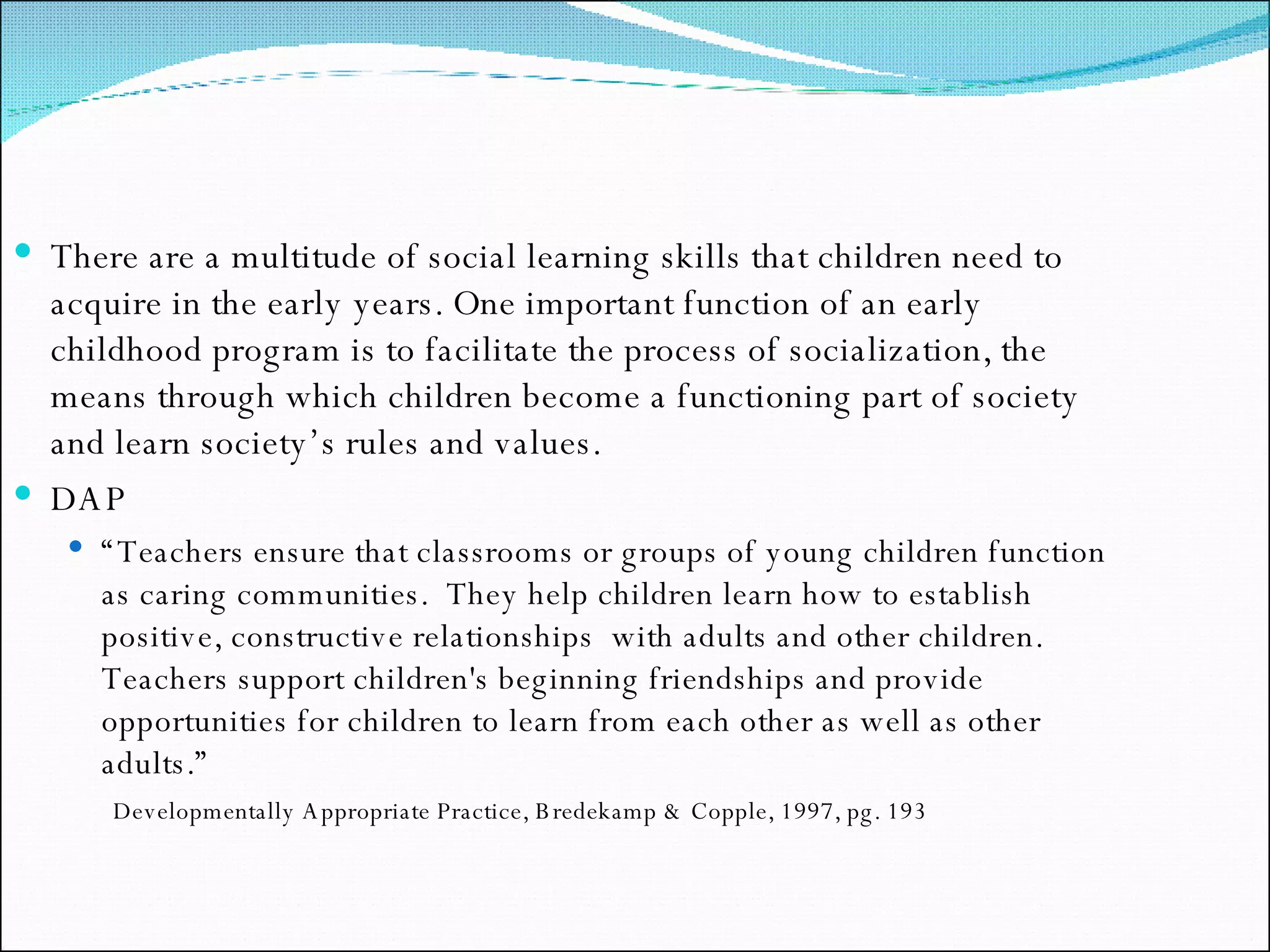 Promoting Social Development | PPT