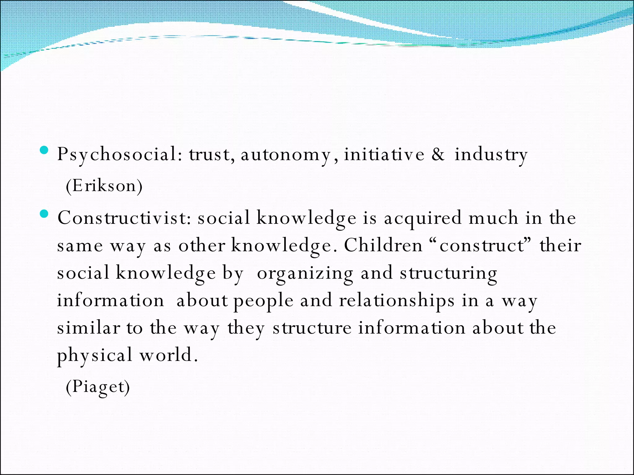 Promoting Social Development | PPT