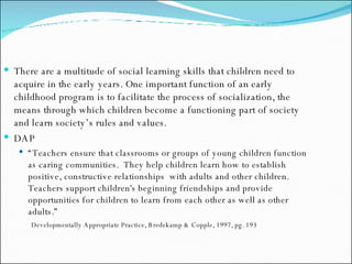 Promoting Social Development | PPT