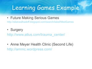Promoting Active Learning Using Games | PPT