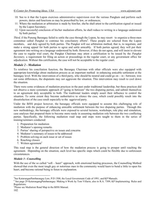 Promoting amicable settlement at the local level the barangay justice ...