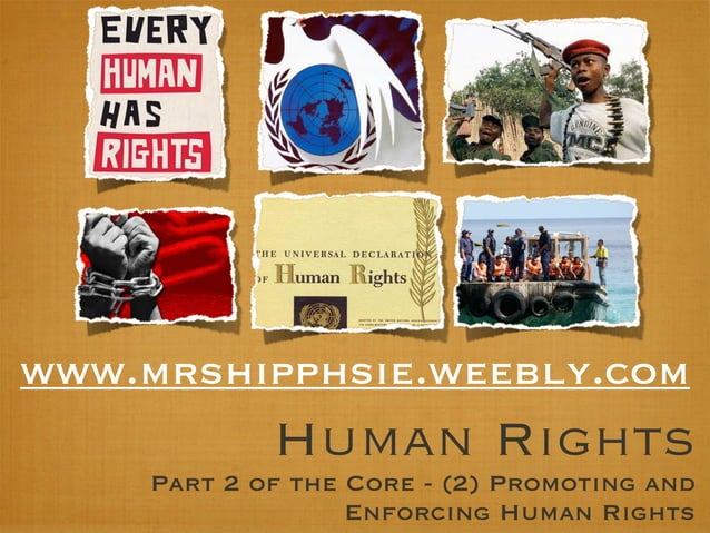 Promoting and Enforcing Human Rights - HSC Legal Studies | PPT