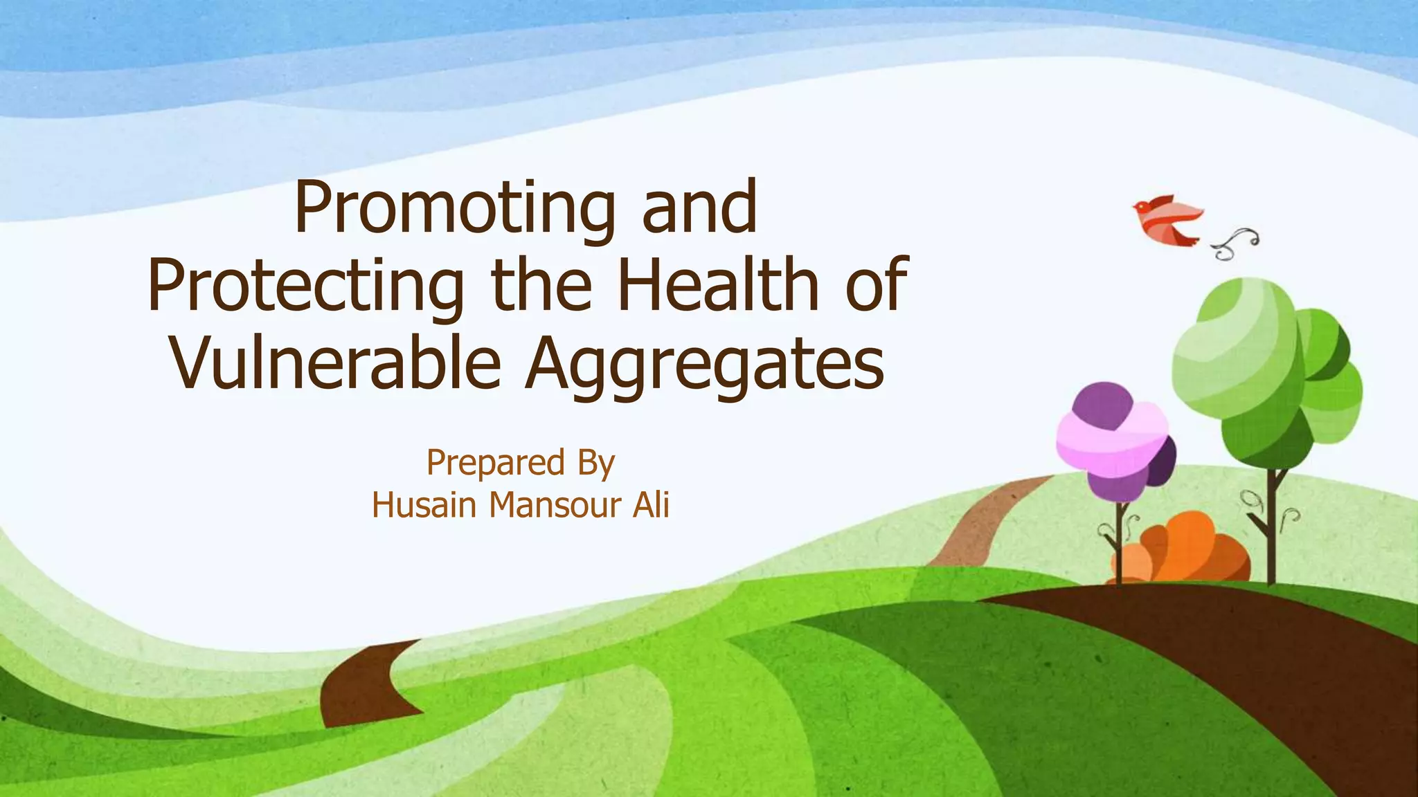 Promoting and protecting the health of vulnerable aggregates | PPTX ...