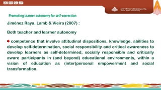 Promoting autonomy for self correction in esp writing through task-induced load glo call ...