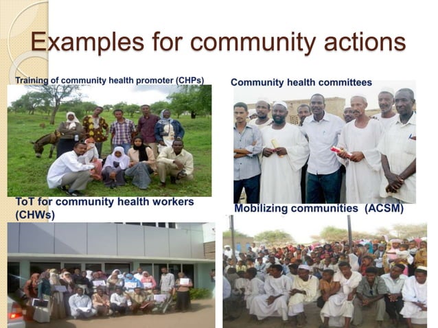 Promoting community health | PPTX | Medical Health