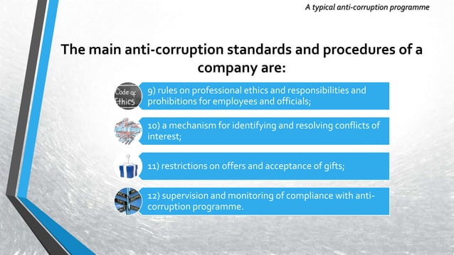 Promoting business integrity | PPT