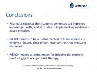 Promoting environments that measure outcomes | PPT