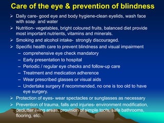 Promoting eye health for Elderly 1.ppt