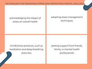 Promoting Health and Wellness: Strategies for a Healthier Lifestyle | PDF