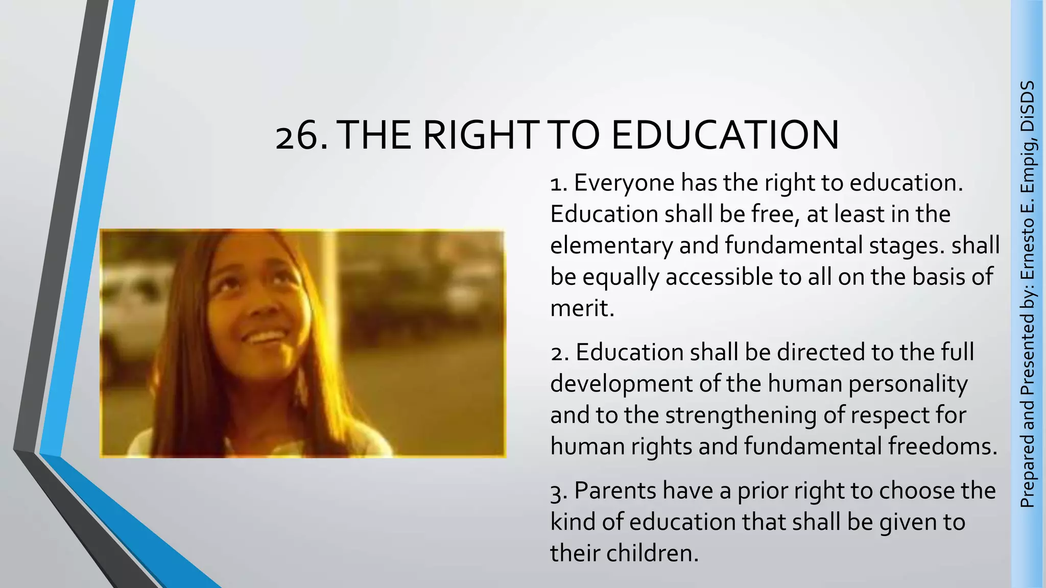 Promoting human rights and responsibilities | PPTX