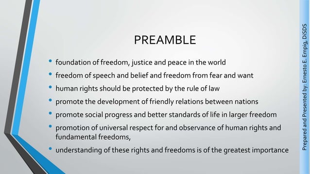 Promoting human rights and responsibilities | PPTX | Law