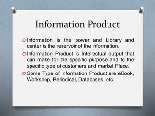 Promoting information product as brand ambassador | PPTX