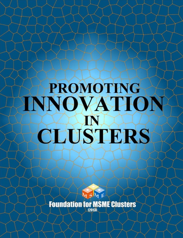 Promoting Innovation in Clusters - Foundation for MSME Clusters (FMC).pdf | Small and Medium ...