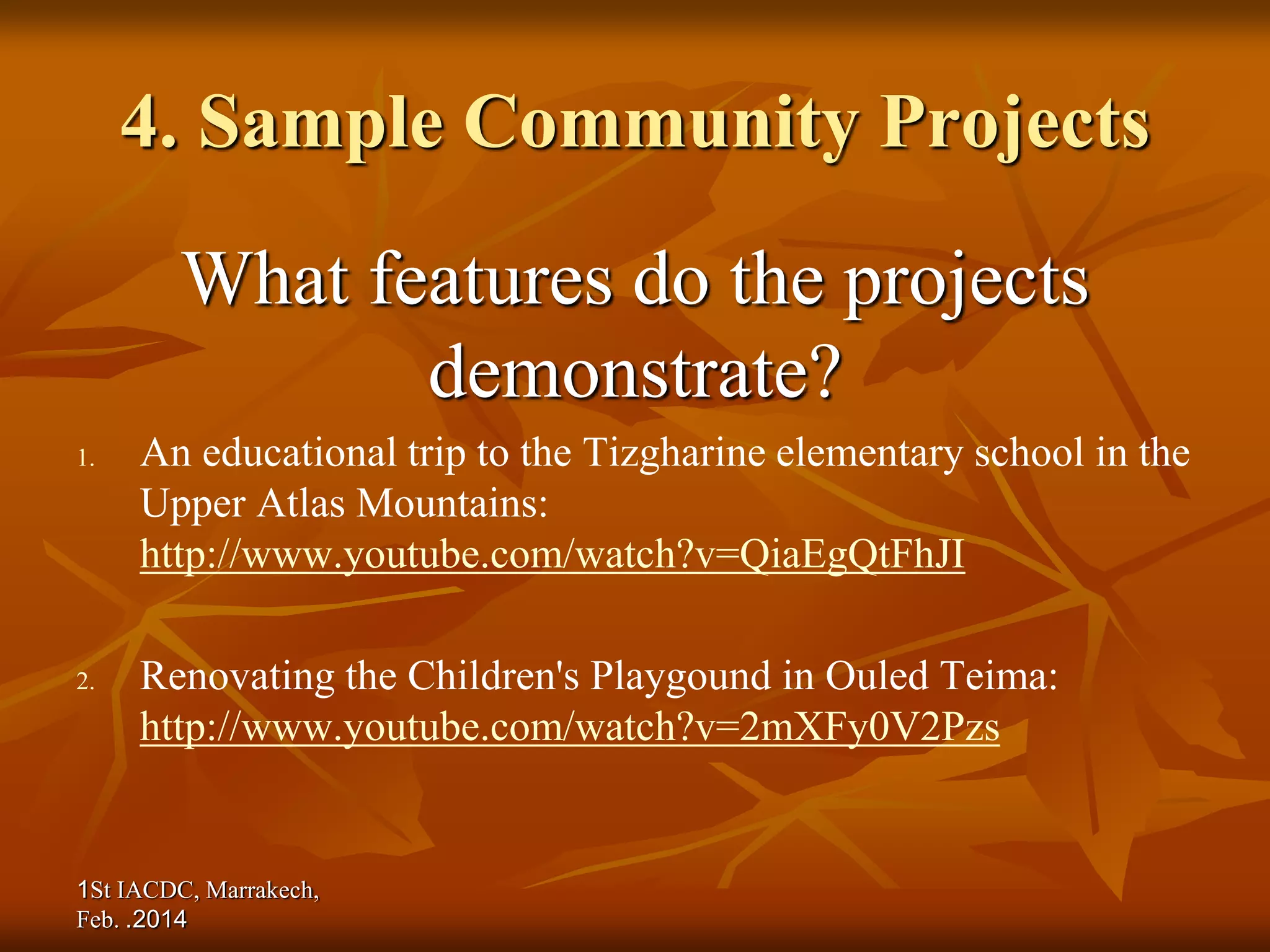 Promoting lifelong learning through community service projects | PPT