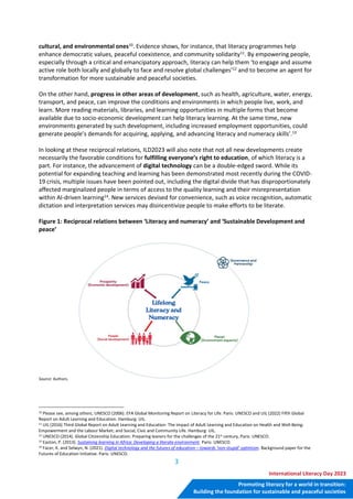 Promoting literacy for a world in transition - Building the foundation ...