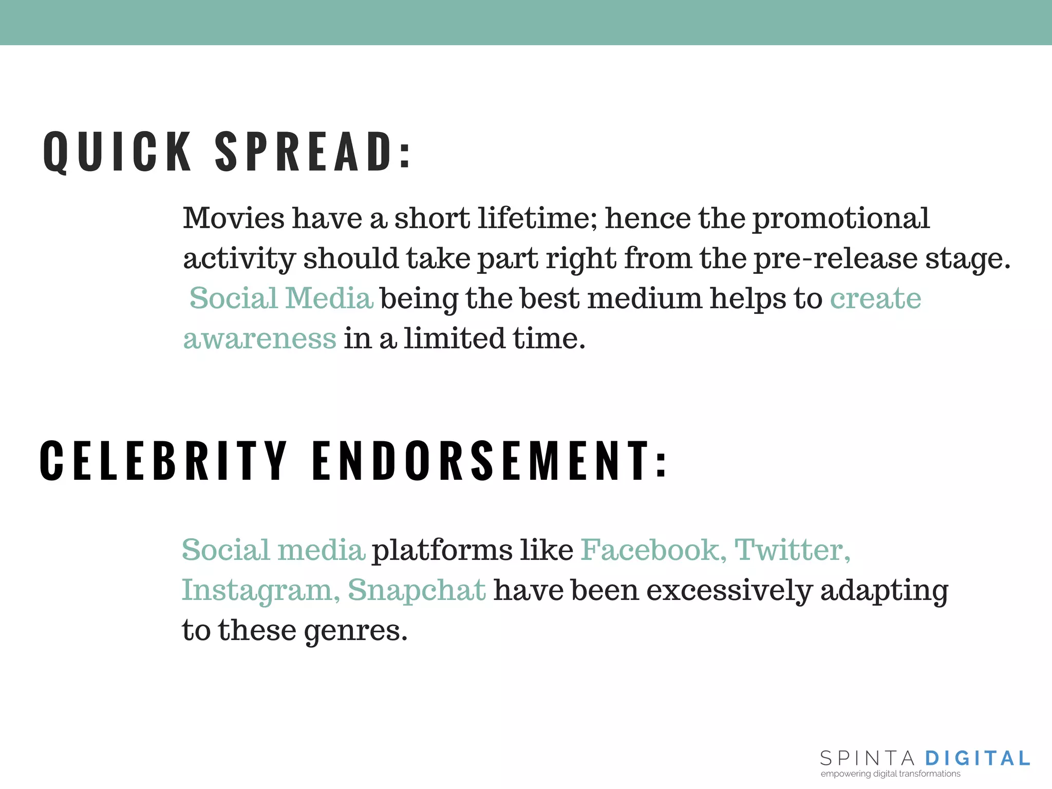 Promoting Movies Through Social Media Platforms | PDF