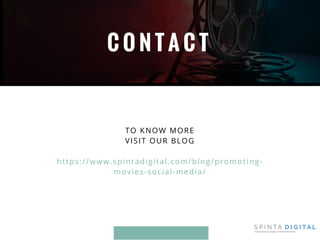 Promoting Movies Through Social Media Platforms | PDF