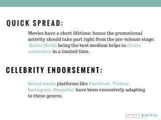 Promoting Movies Through Social Media Platforms | PDF