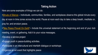 Promoting peace and prosperity through rotaract | PPTX
