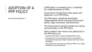 Promoting PPP in Liberia: an action plan | PPTX